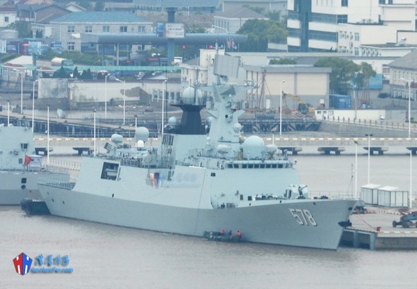 扬州舰来了！中国第19艘054A舰即将服役|护卫舰|舰队_凤凰军事