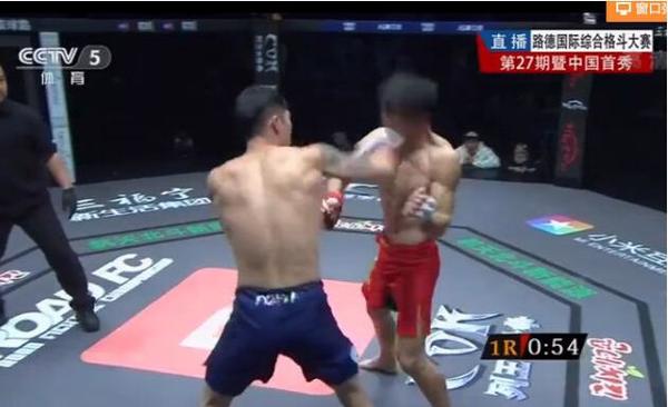MMA赛事首次登陆央视直播 ROAD FC收视杀入前五